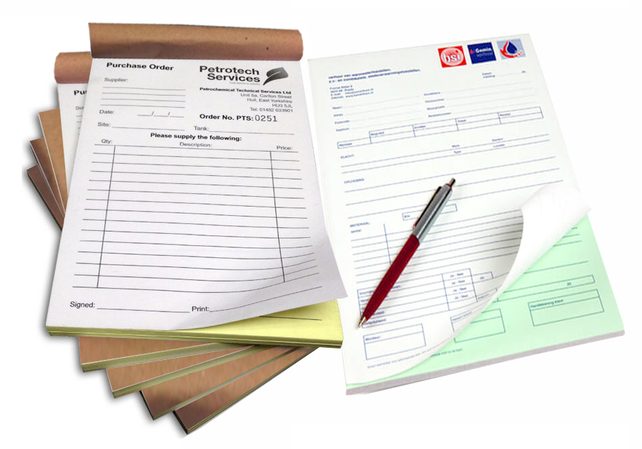 Price A4 F4 NCR carbonless Paper Book Form Printing In Denpasar Bali